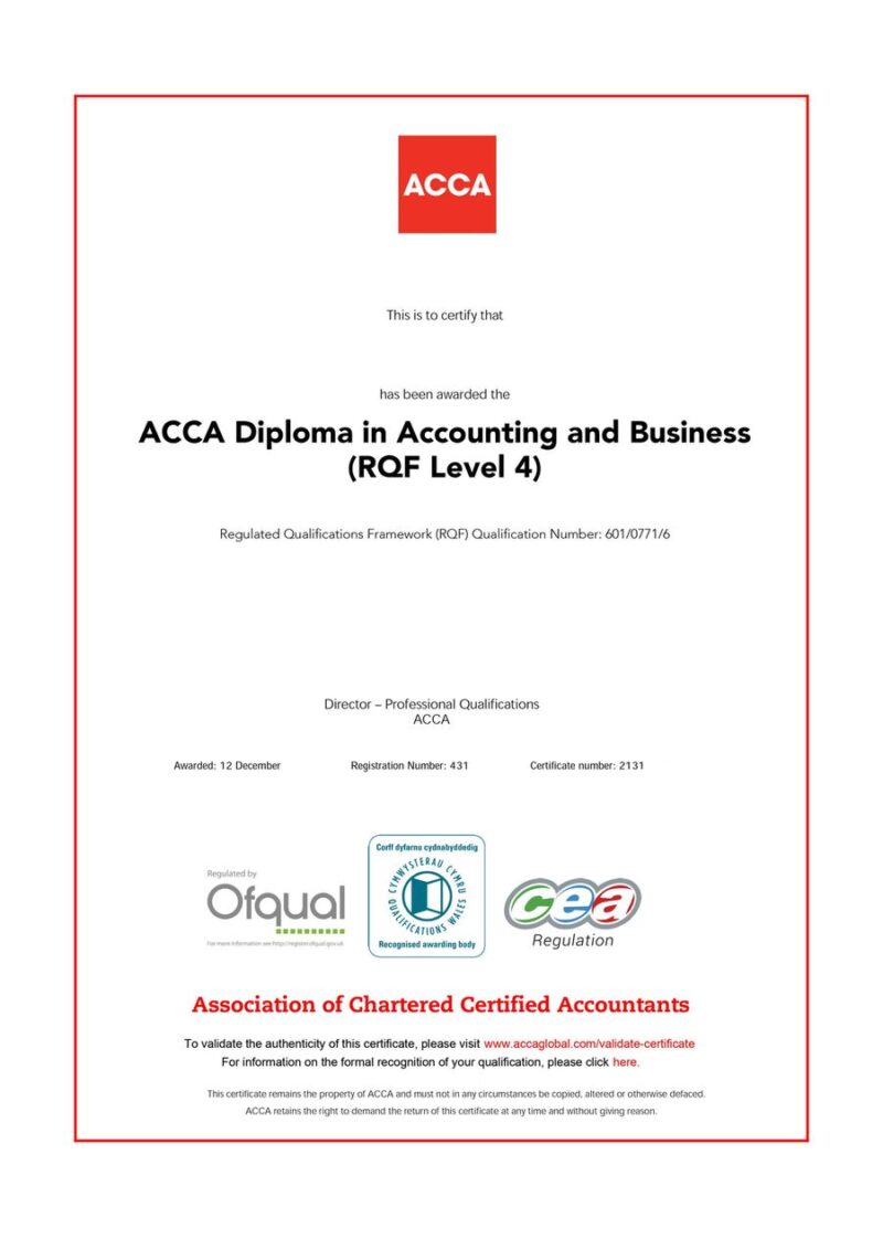 Qualification Certificates - Apostille Service